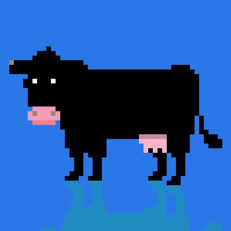 NFT Black Angus cow | Ykoons