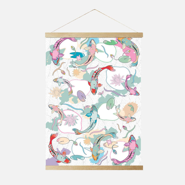 Koi Fish Poster 4 | Shop Swiss Gifts | Ykoons